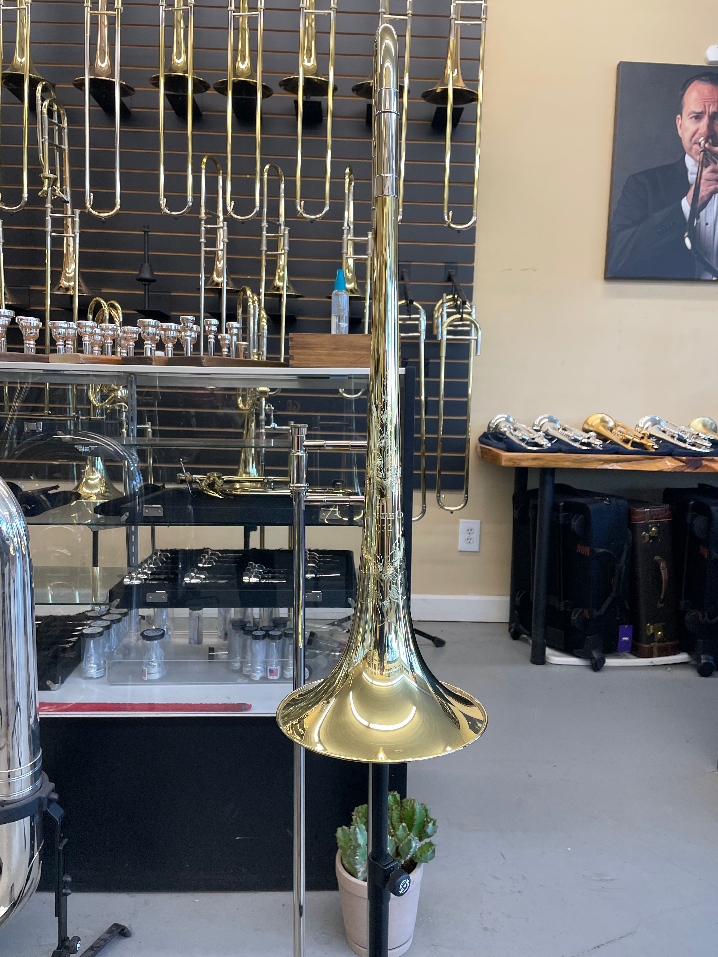 DEMO Shires Q33 Straight Tenor Trombone – Greg Black Mouthpieces