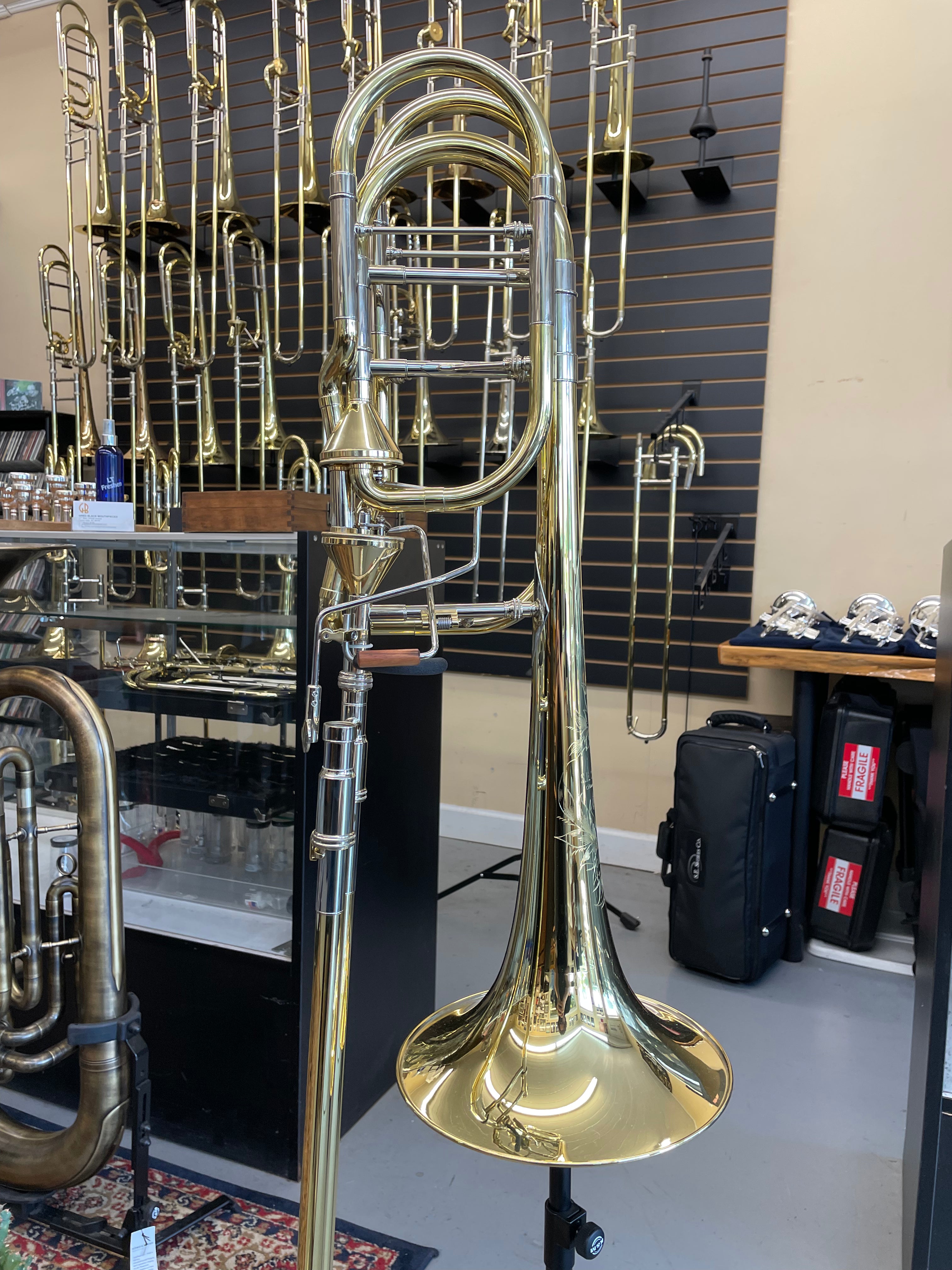 Shires TBGC George Curran Artist Model Bass Trombone – Greg Black ...